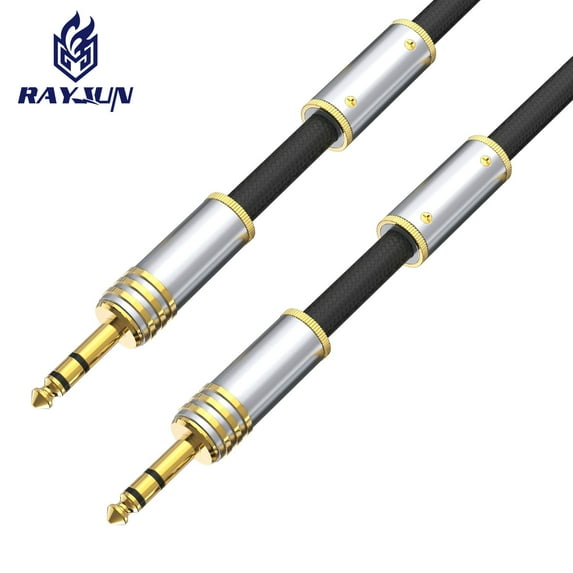 6.5mm Male to Male Audiophile Grade Audio Cable for Power Amplifier ...