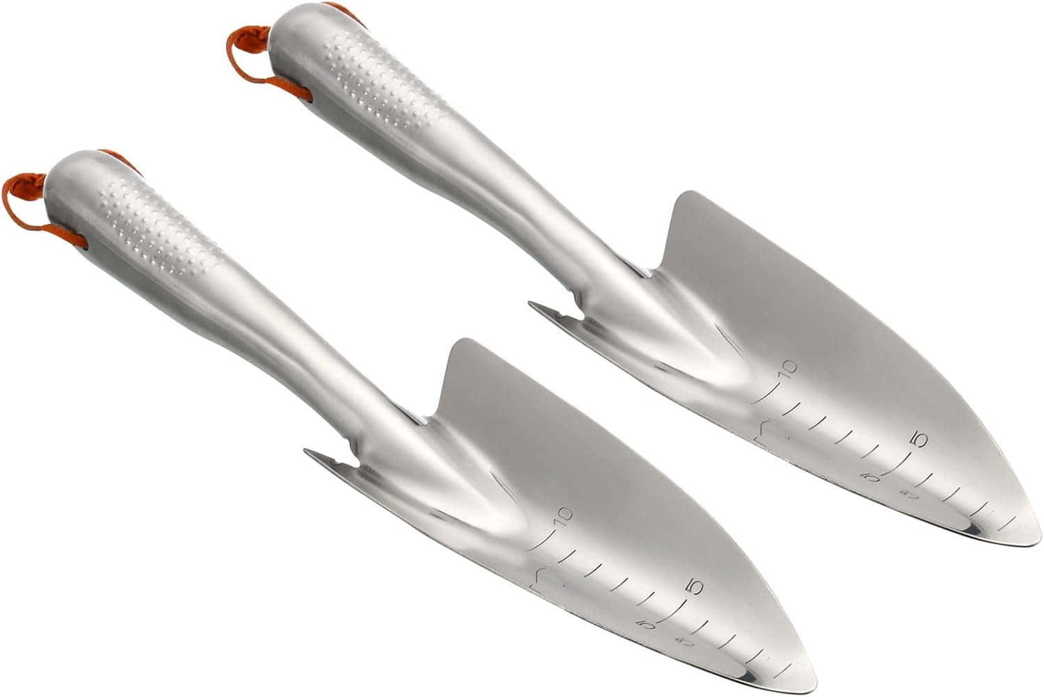 6.5x2.5 Garden Trowel, 2 Pack Gardening Hand Shovel Stainless Steel ...