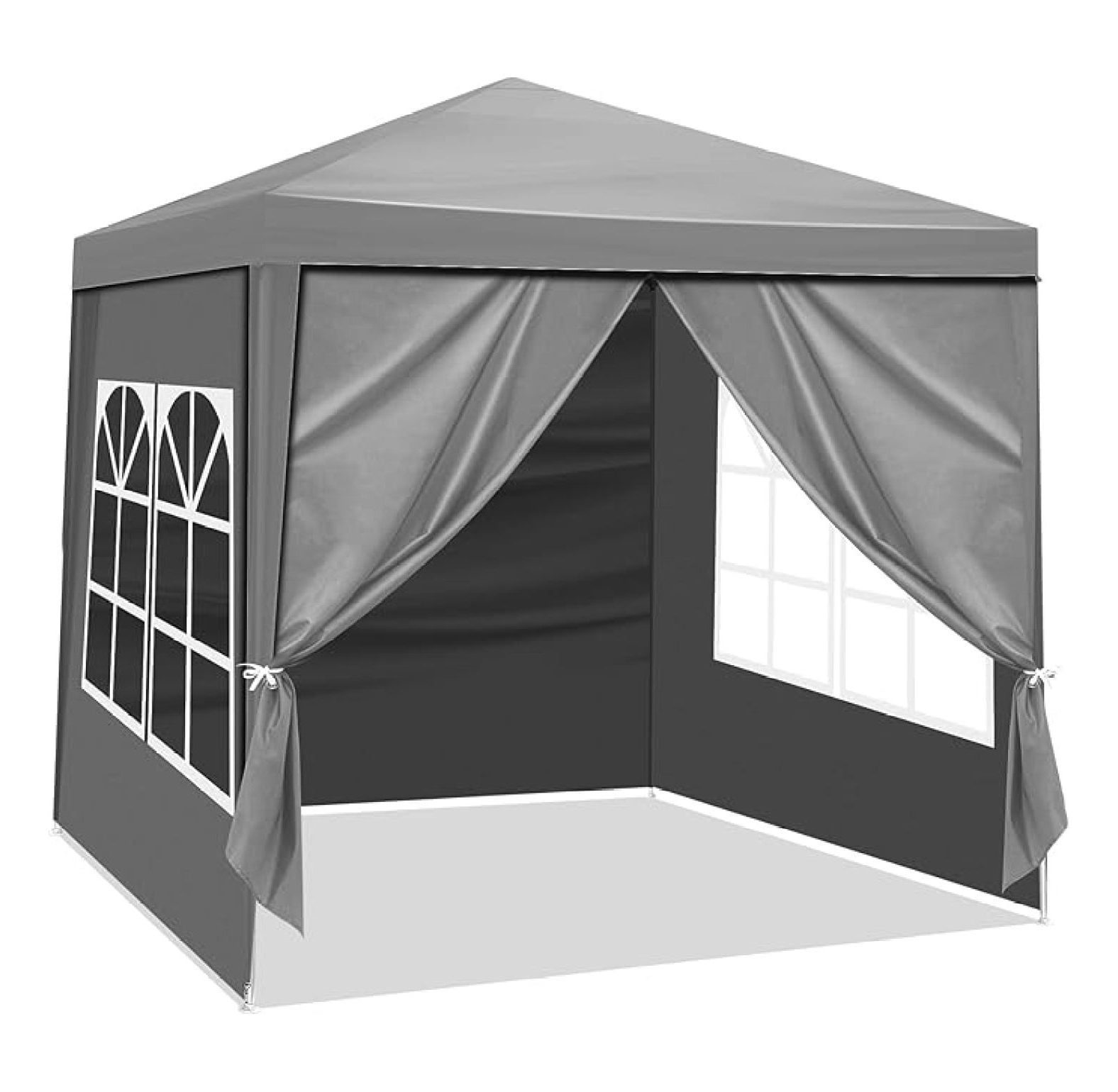6.5x6.5ft Outdoor Shelter Tent, Canopy Tent, Camping Shelter Portable ...