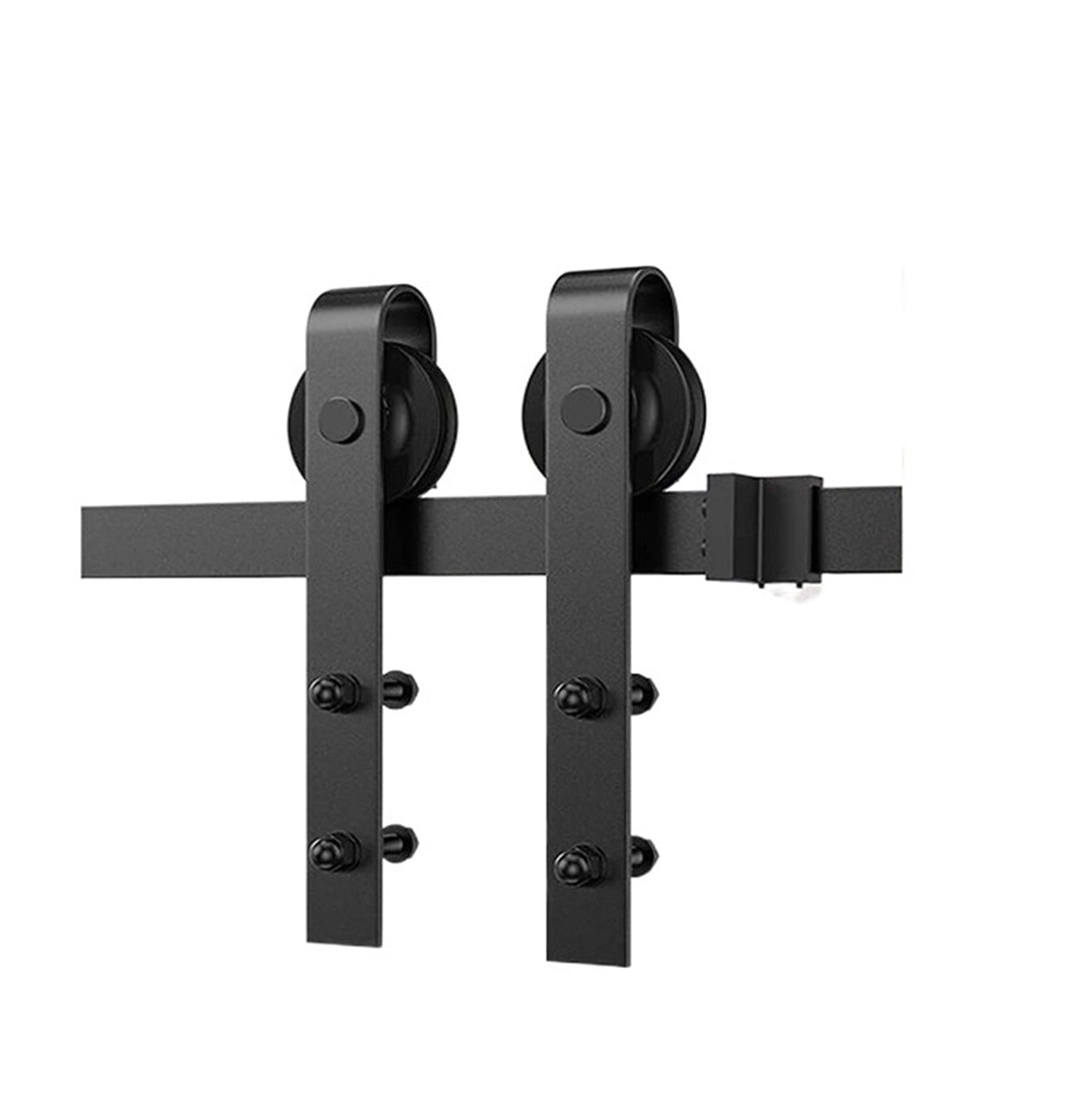 6/6.6ft Sliding Barn Door Hardware Kit, Mechanism Antique Upgraded ...