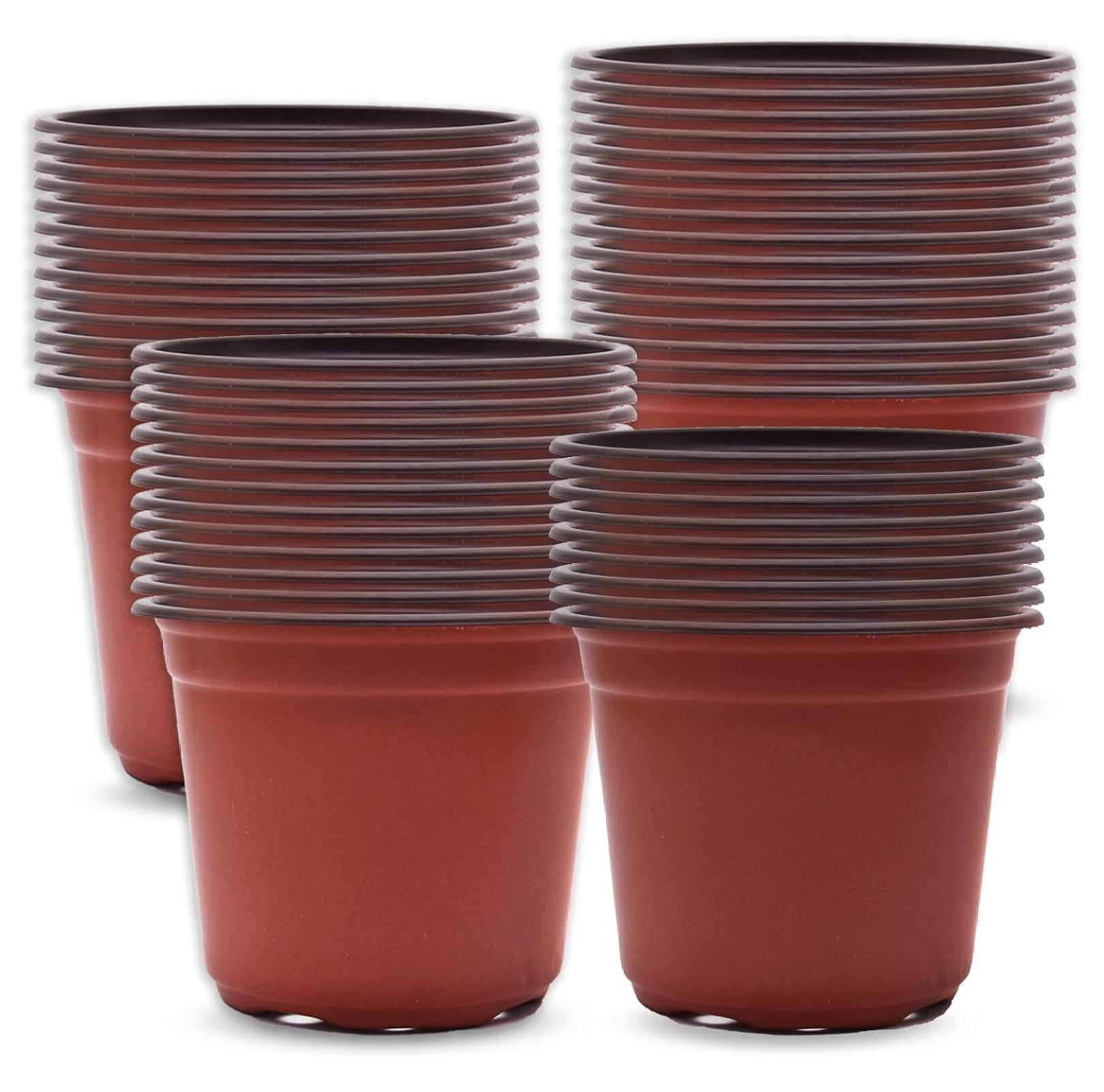 6.6 Inch Nursery Pot Seedling Pot Plant Container Seed Starting Pots ...