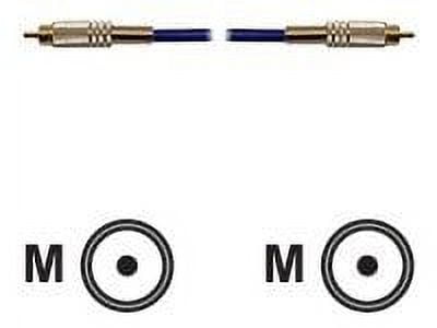 Hosa Technology 6.6' S/PDIF Spring Strain Relief RCA Male to RCA Male ...