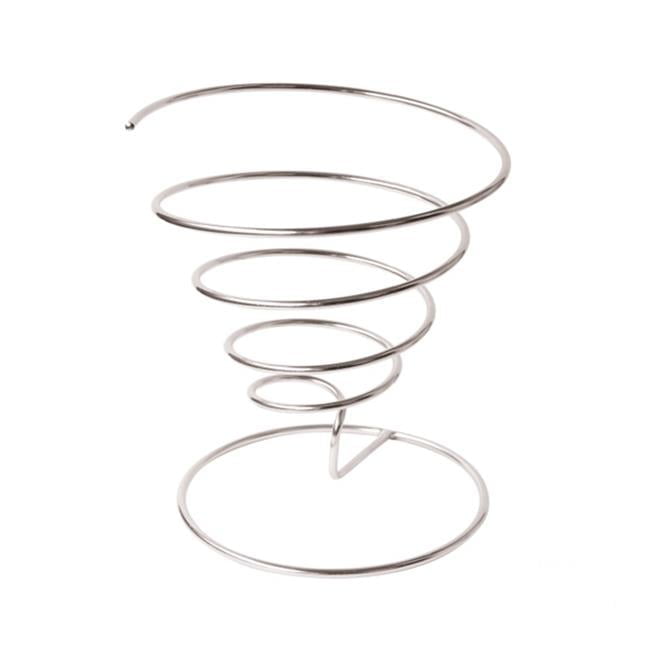 6.6 in. Spiral Stainless Steel Cone Holder - Walmart.com