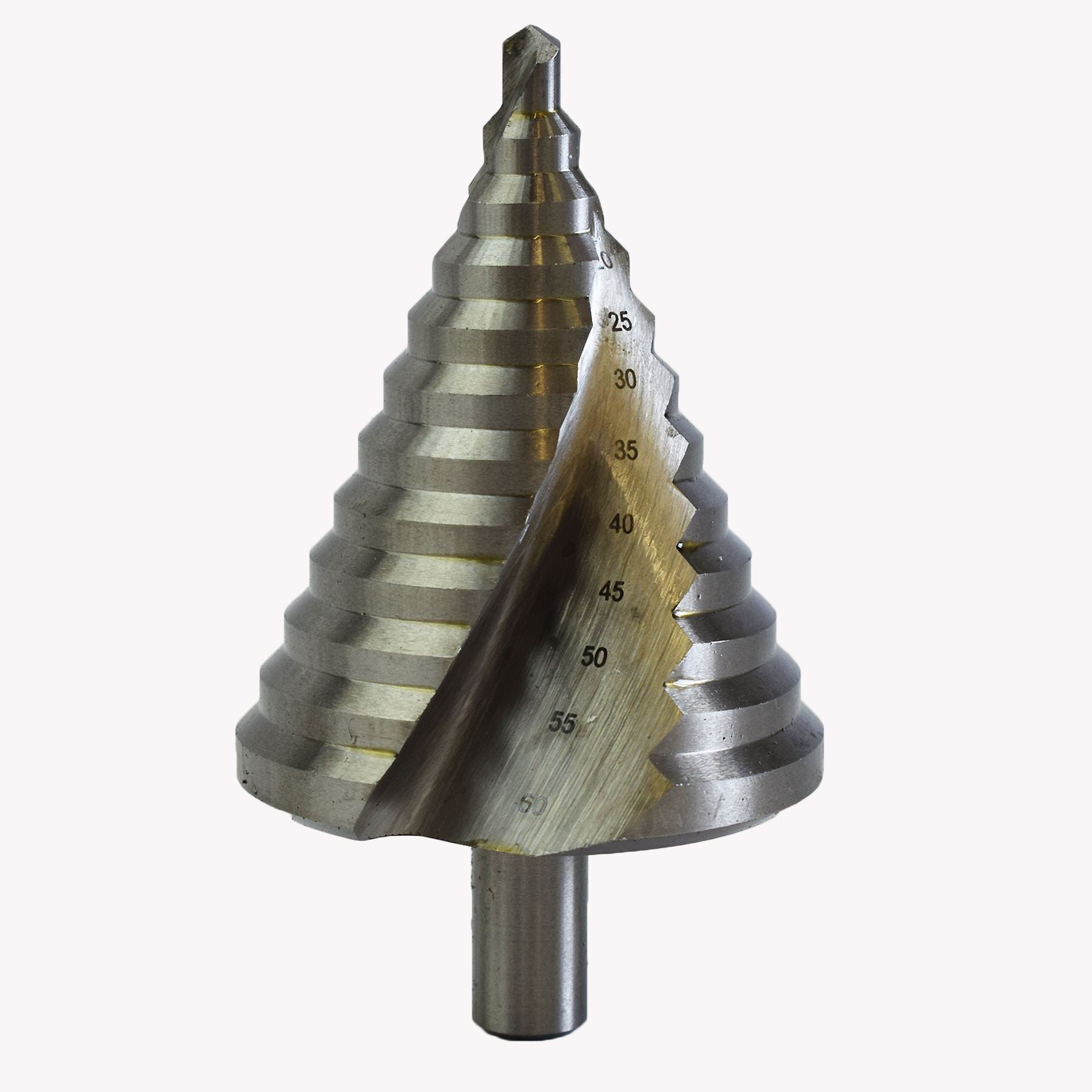 6-60mm Step Cone Drill 12 Step Hole Cutter HSS 4341 Finish Reamer 12mm ...