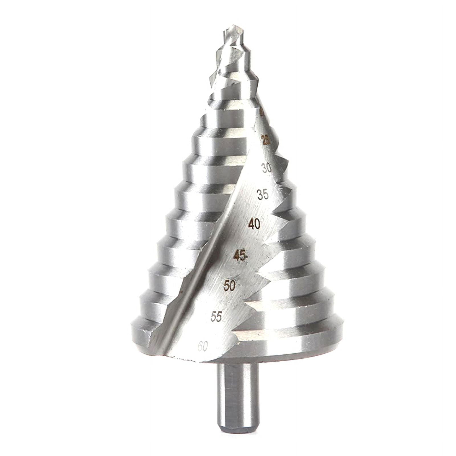 6-60mm Step Drill Bit Spiral Groove Pagoda Hole Metal Sheet Cone ...
