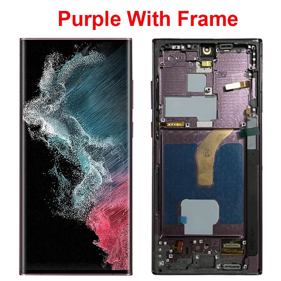 6.67”OLED For Samsung Galaxy S22 Ultra 5G Lcd Display Touch Screen With ...