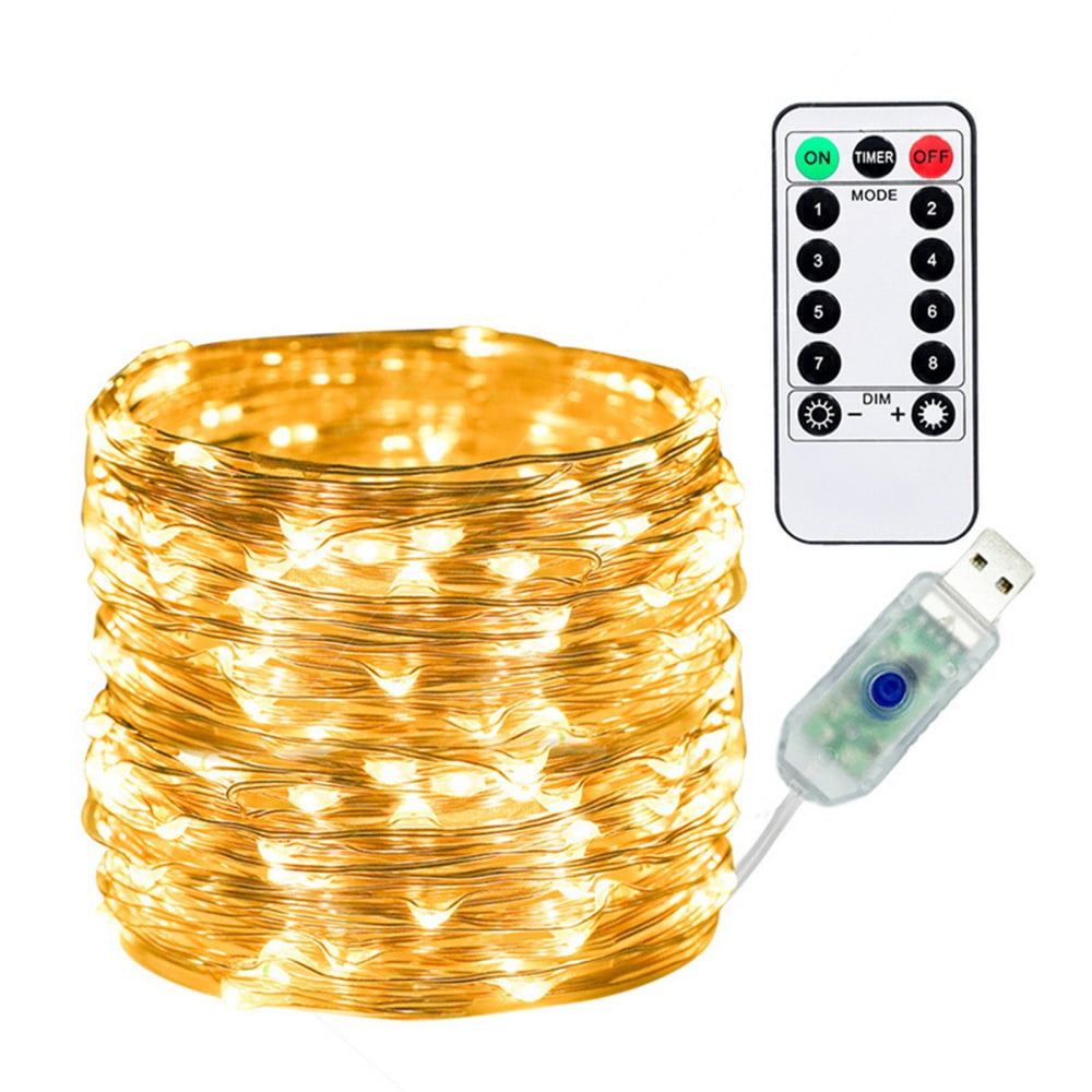 6.6FT 20 LED Fairy Lights With Timer, Plug-In Twinkle Lights for ...