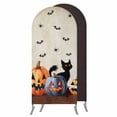 6.6FT Arch Backdrop Covers, Halloween Wedding Arch Cover Stretchy ...