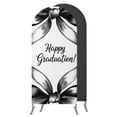 6.6FT Arch Backdrop Covers, Happy Graduation Wedding Arch Cover ...