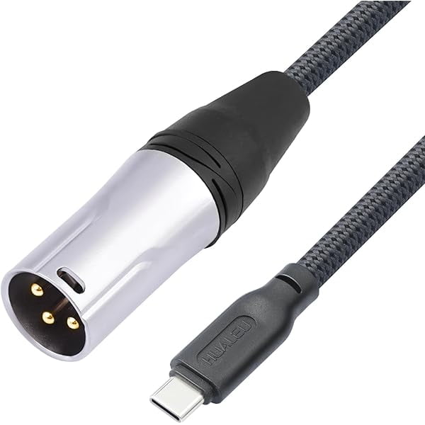 6.6FT USB C to XLR Male Output YJJSKEJIo Cable,USB C to Mixer XLR Male ...