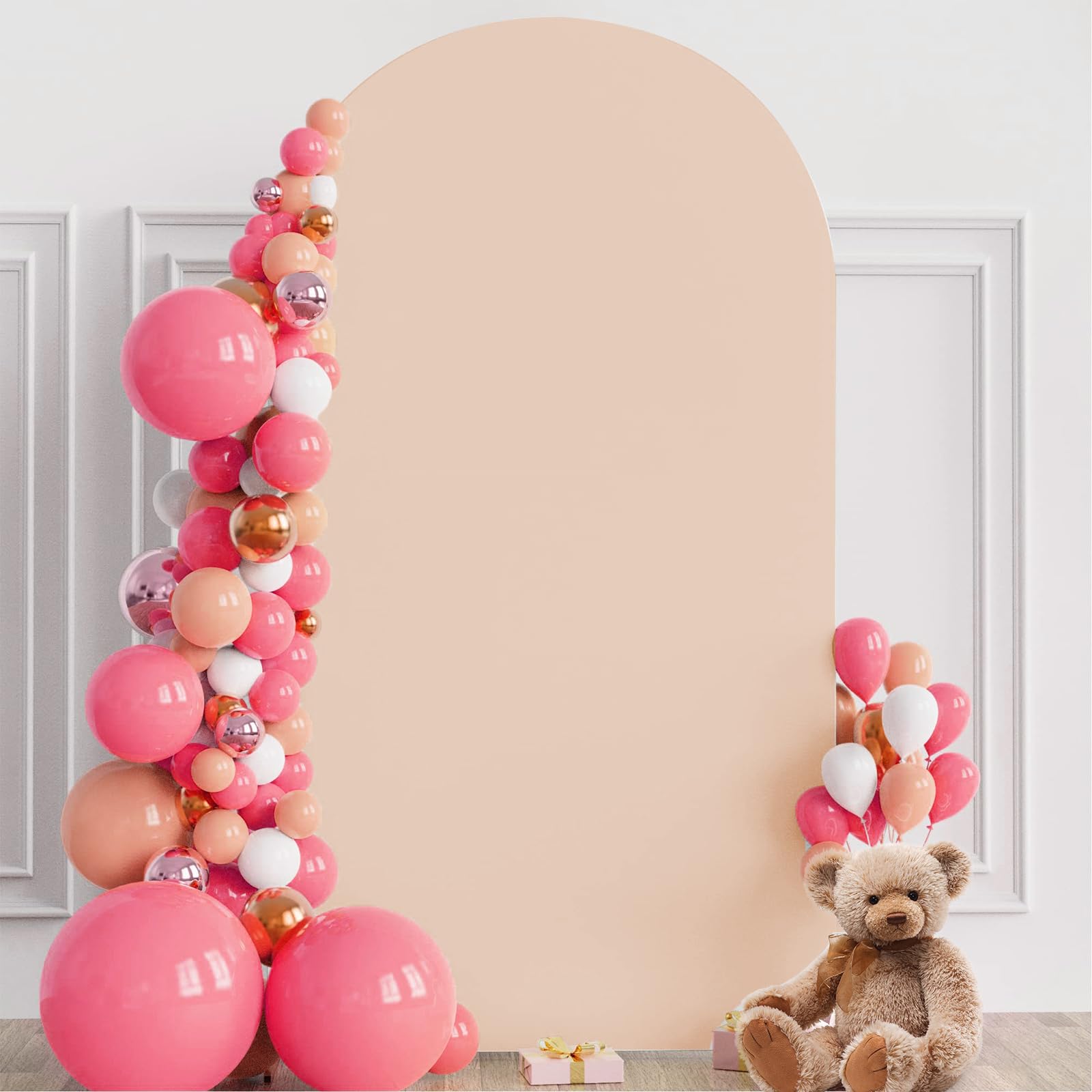 Set of 3 Wedding Arch Cover Spandex Fitted Wedding Arch Stand Covers ...