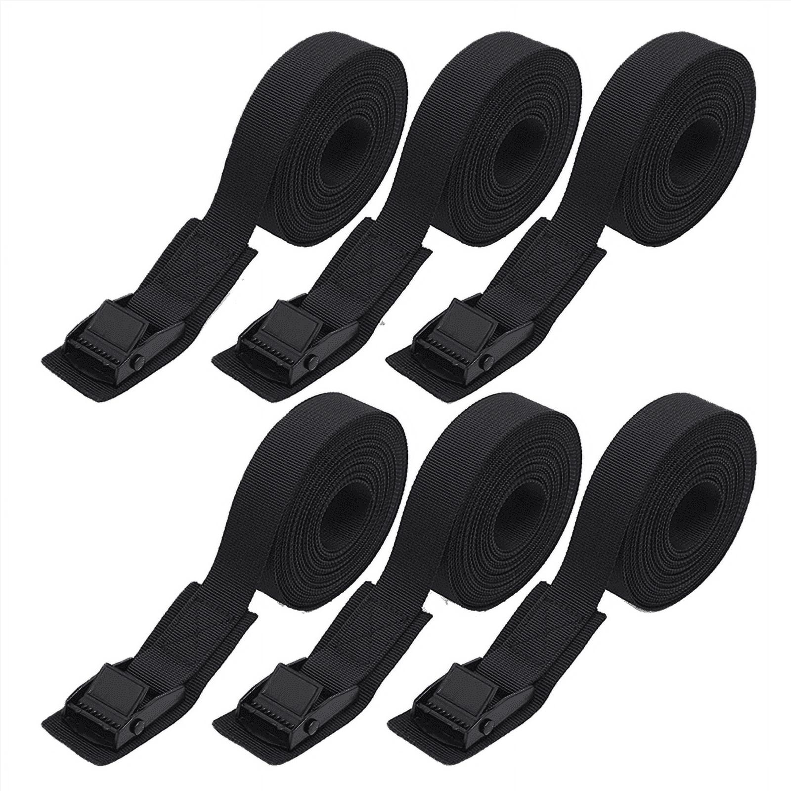 6.6Ft Lashing Straps with Adjustable Cam Buckles Tie Down Cinch Up to ...