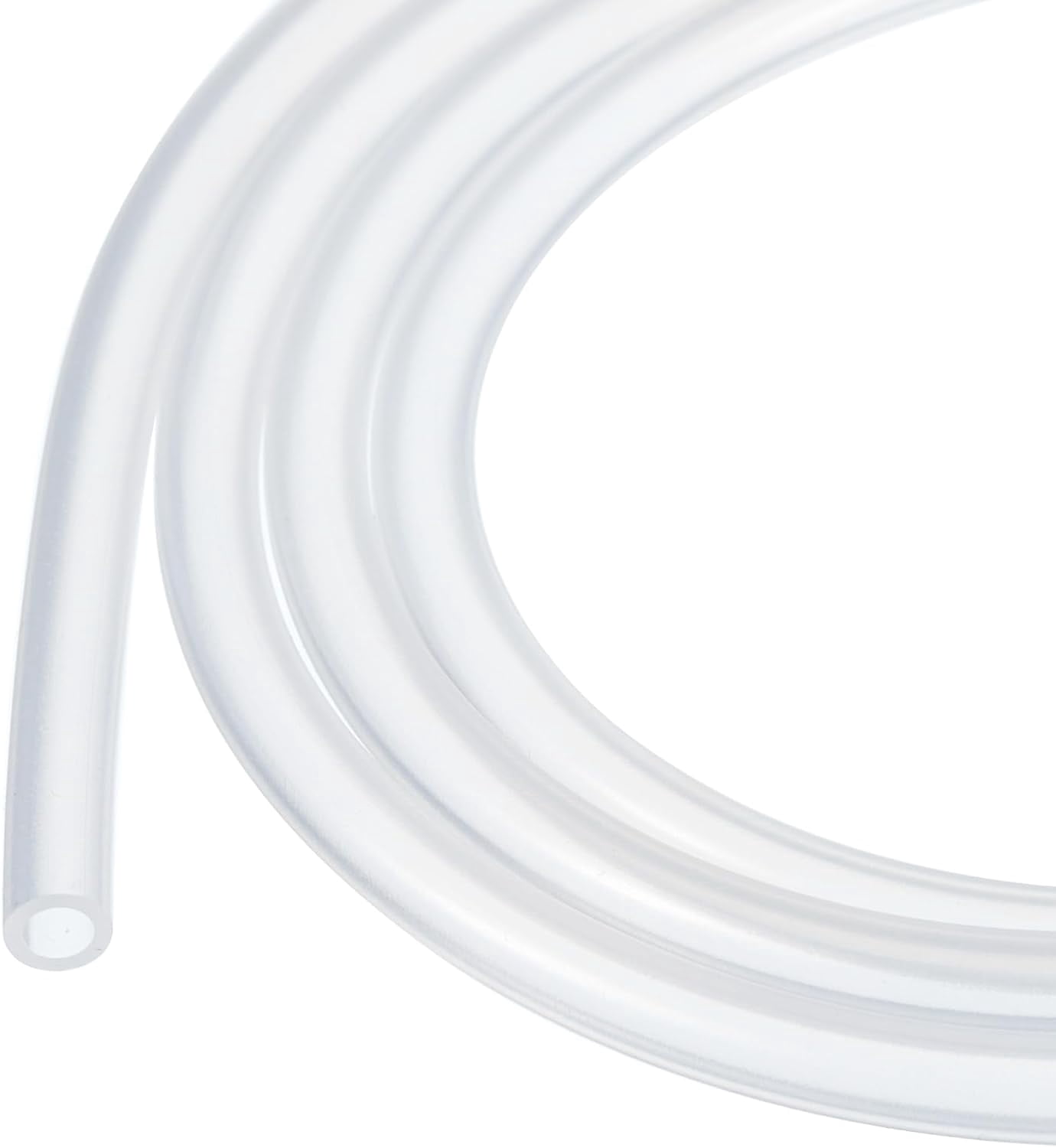 6.6ft 3/32" ID x 5/32" OD Silicone Tubing Clear 2.5mm 4mm Industrial ...