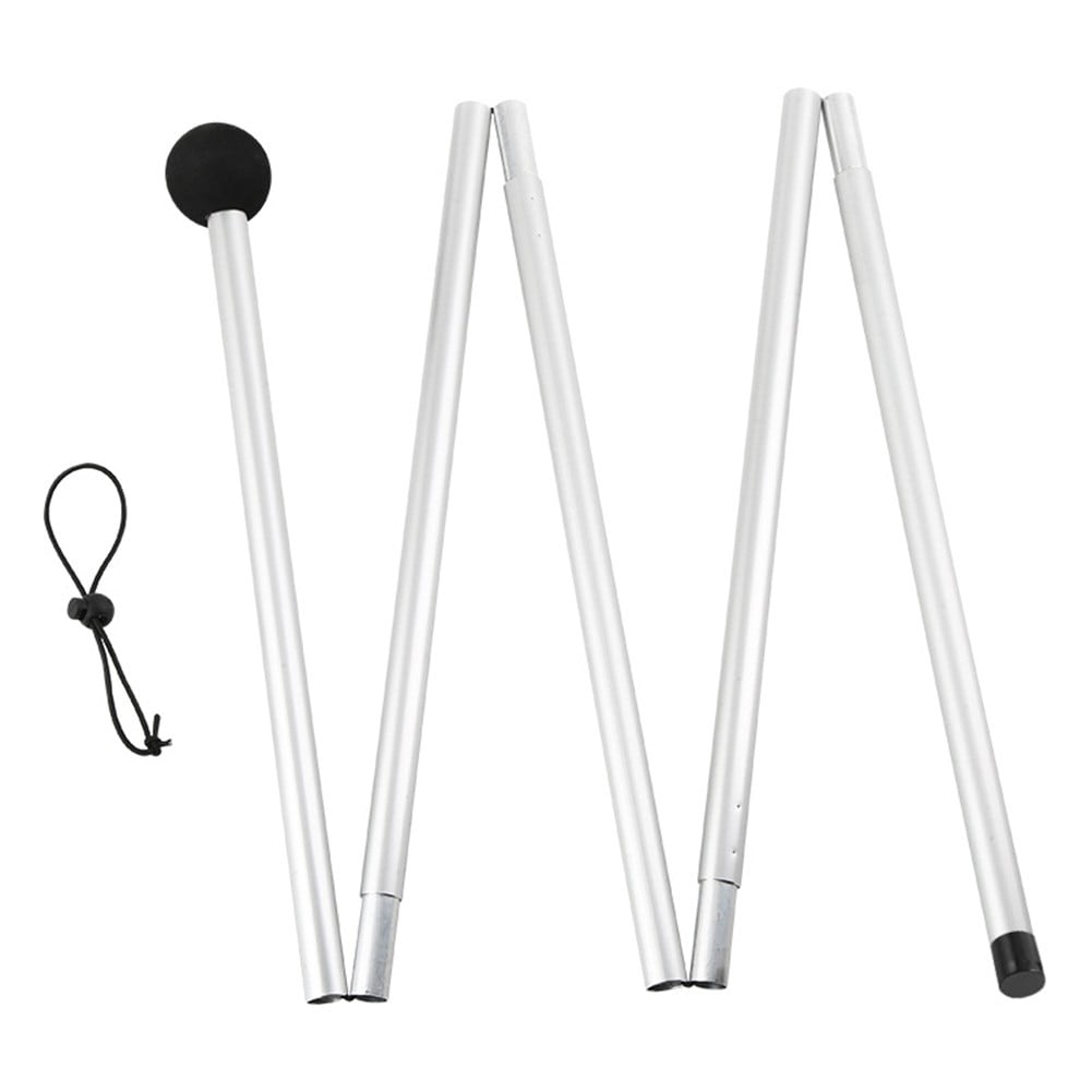 6.6ft Foldable Beach Canopy Pole Beach Tent Shelter Tarp Pole for ...