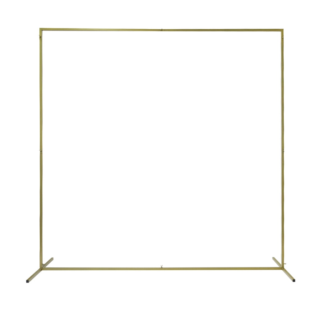 6.6ft X 6.6 ft Wedding Square Arch Backdrop Frame Stand - Walmart.com