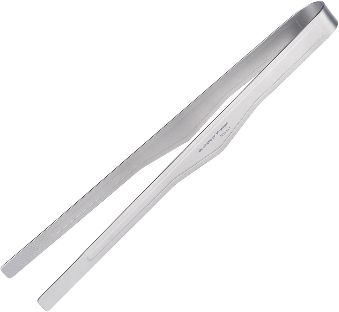 6.7/10 inch Titanium Ultralight Grill BBQ Tongs Multipurpose Tweezer for Kitchen Food Buffet ...