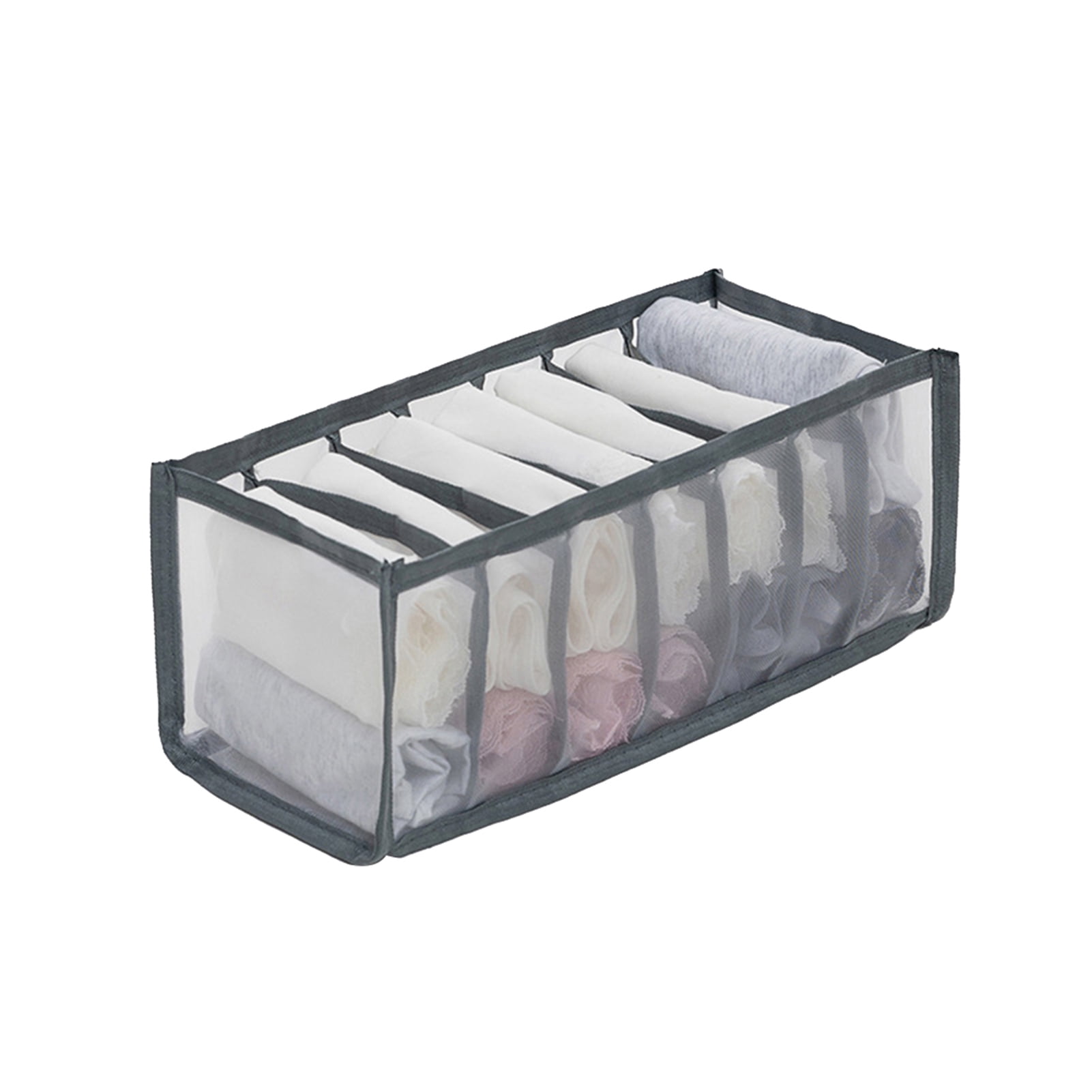 6/7/11 Grids Underwear Drawer Organizer Divider Set, Foldable Underwear ...