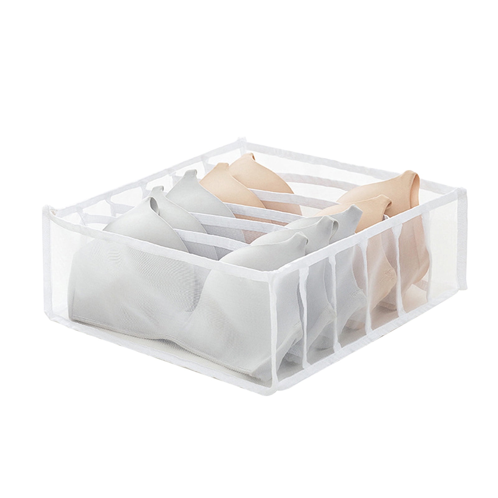 6/7/11 Grids Underwear Drawer Organizer Divider Set, Foldable Underwear ...