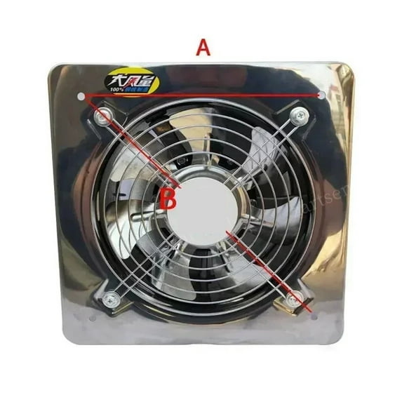 6''7''8'' Booster Fan Extractor Exhaust fan Ventilation Pipe Fan ...