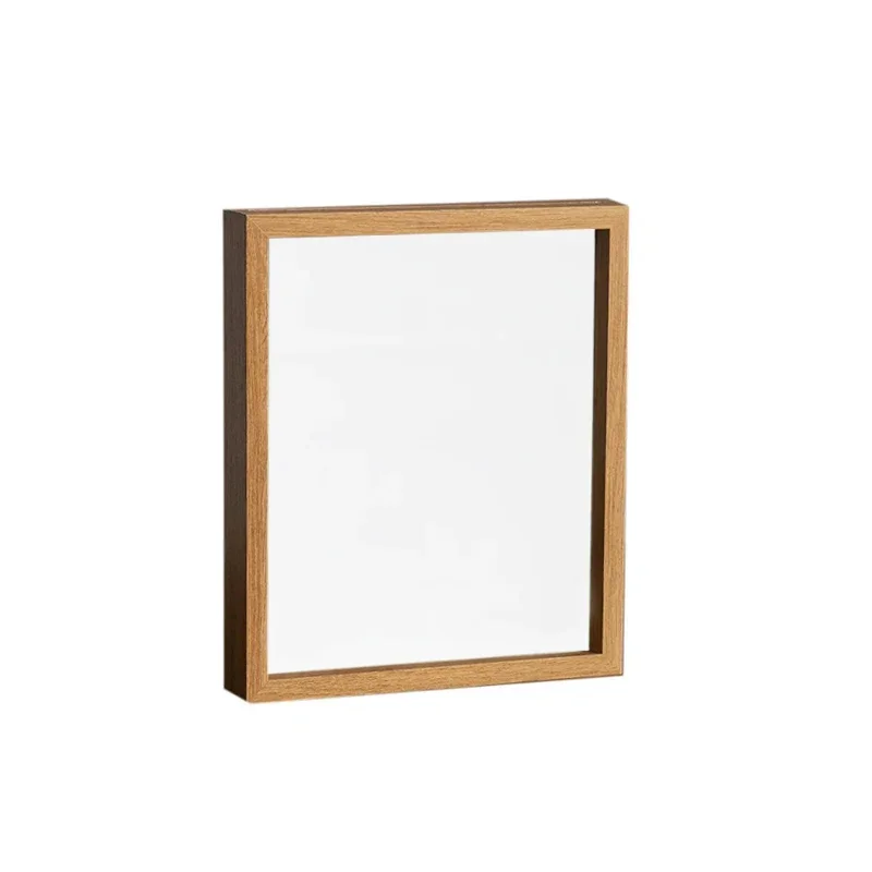 6/7/8 Inch Nordic Transparent Photo Frame Double Sided Glass Poster ...