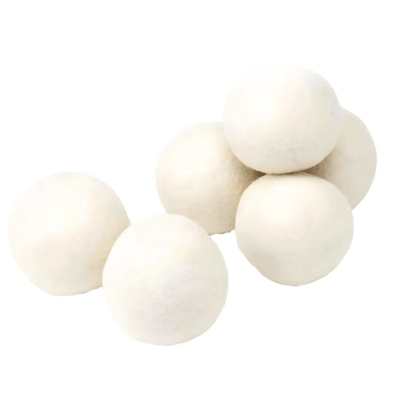 6/7/8cm Diameter Wool Laundry Balls Gentle On Clothes And Skin Reduces ...