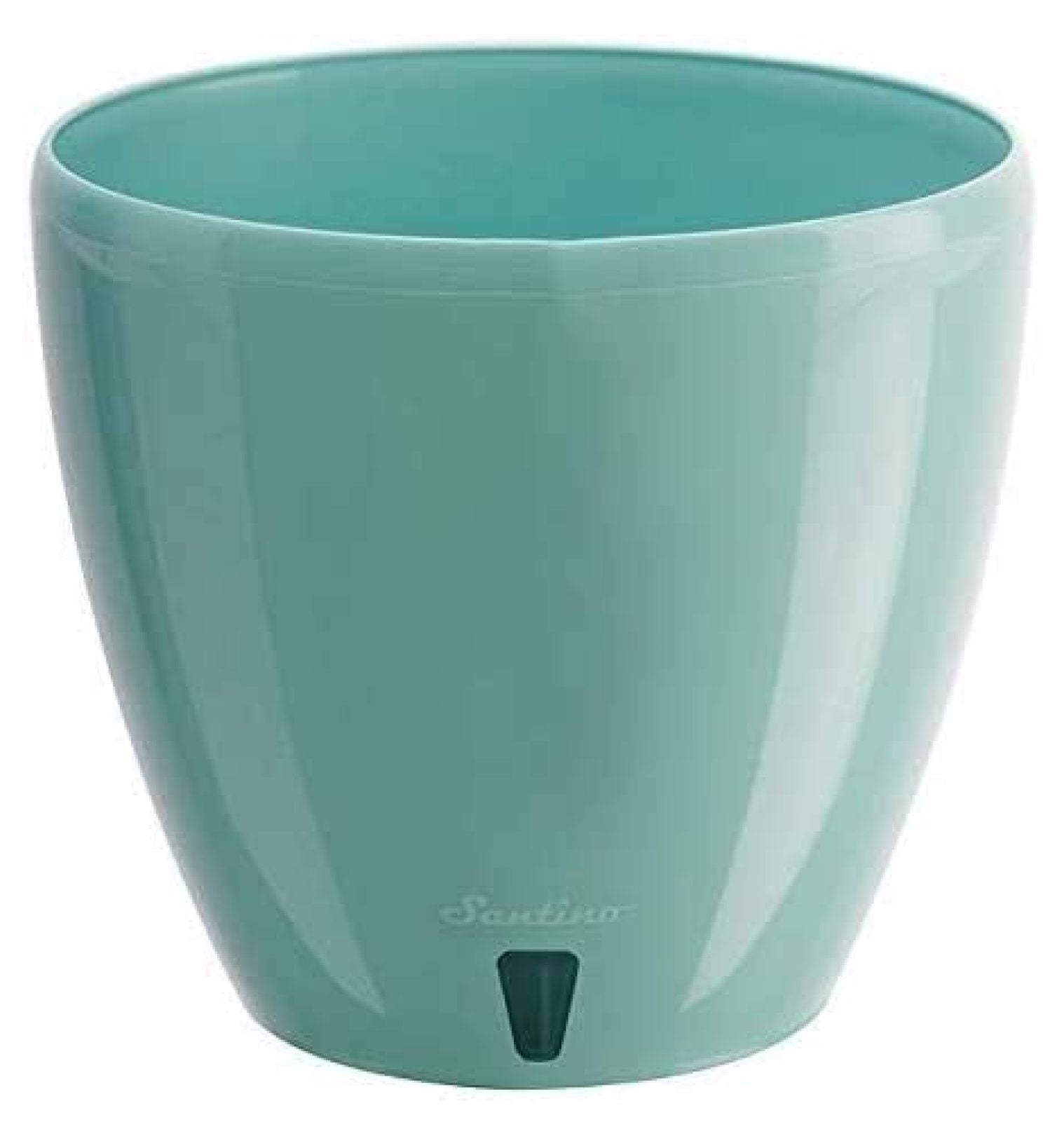 6.7" Deco Self Watering Pots for Indoor Plants in Jade - Decorative ...