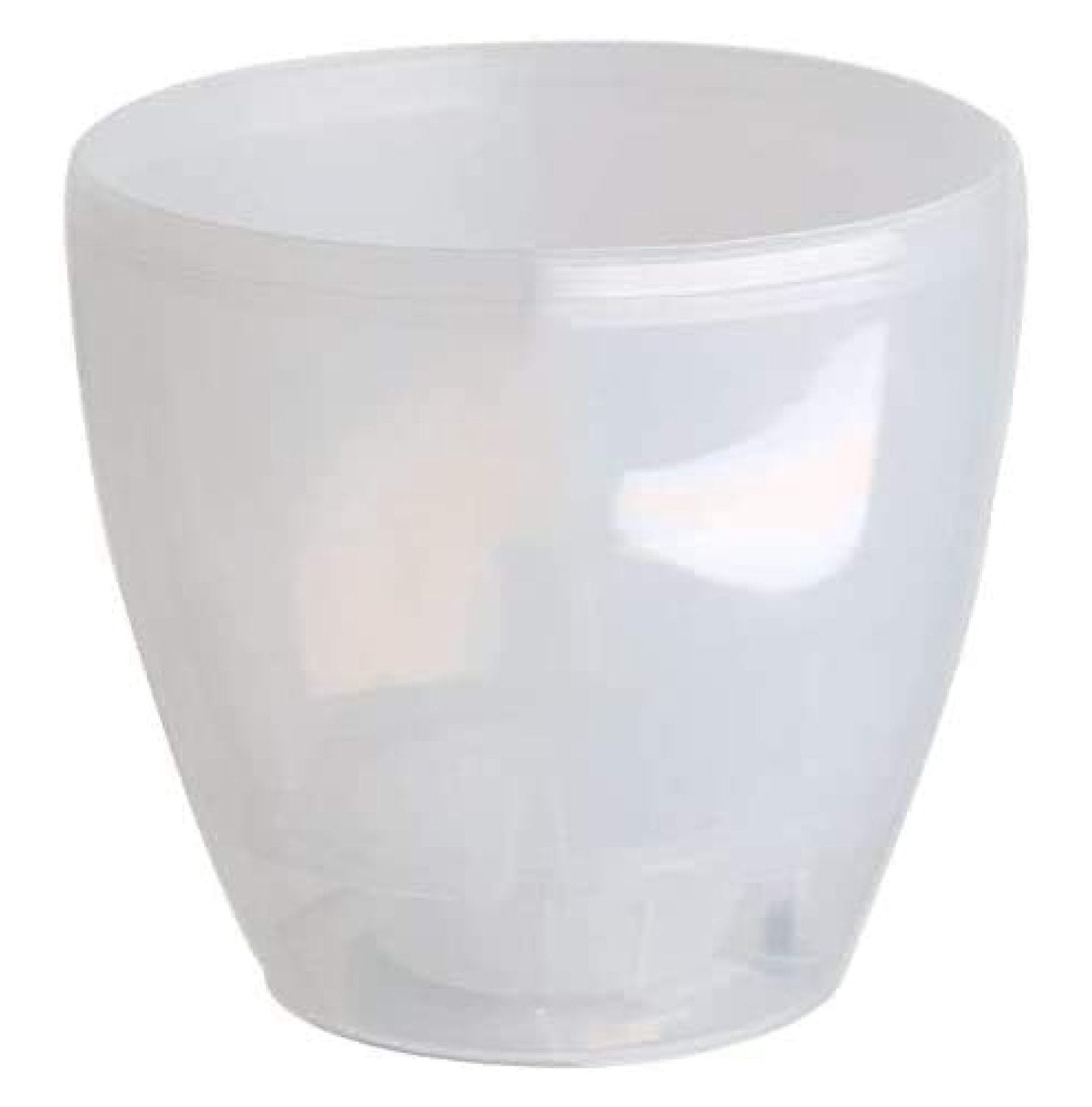 6.7" Deco Self Watering Pots for Indoor Plants in Transparent ...