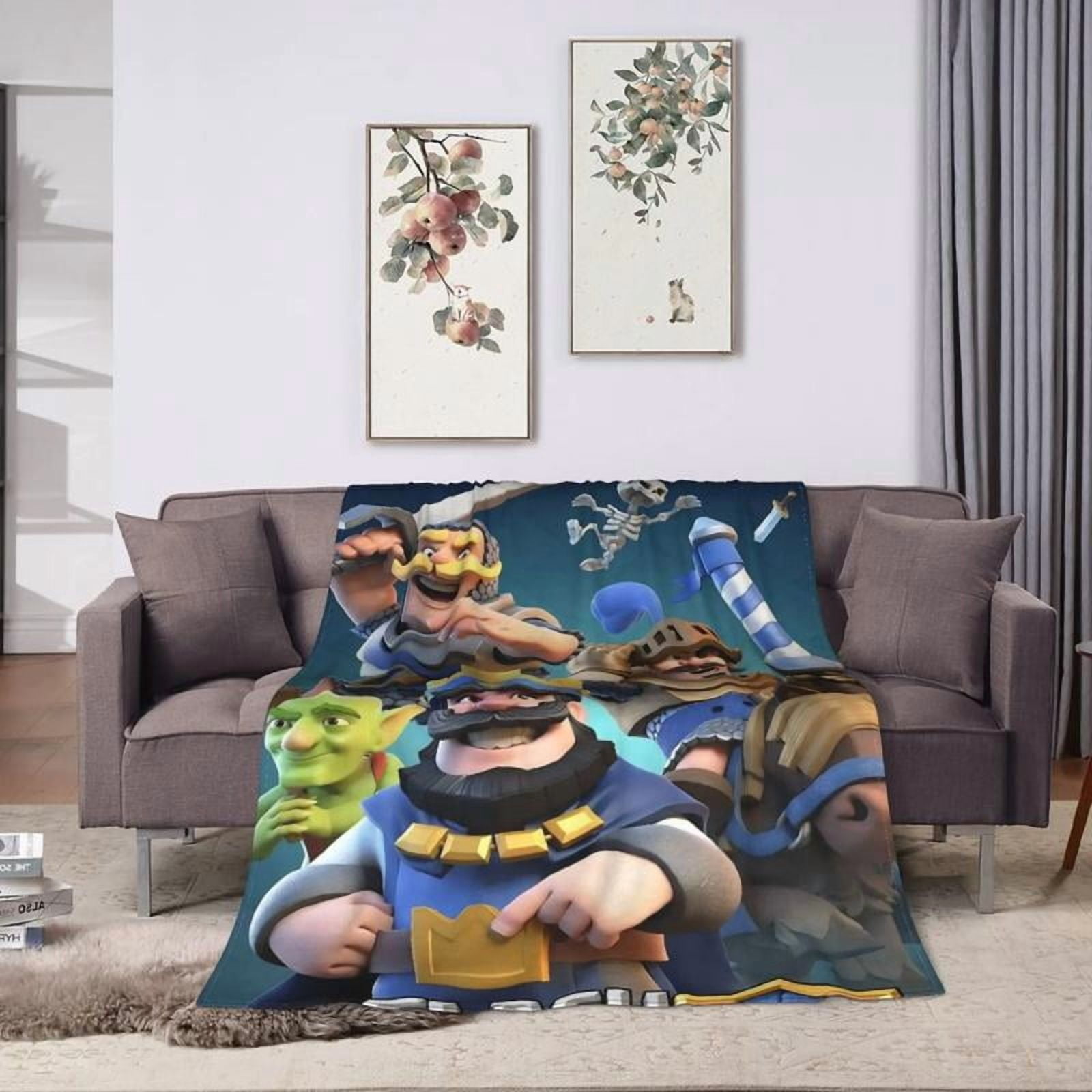 6 7 Disco Wizard Emote Clashes Royales Blankets Coral Fleece Plush ...