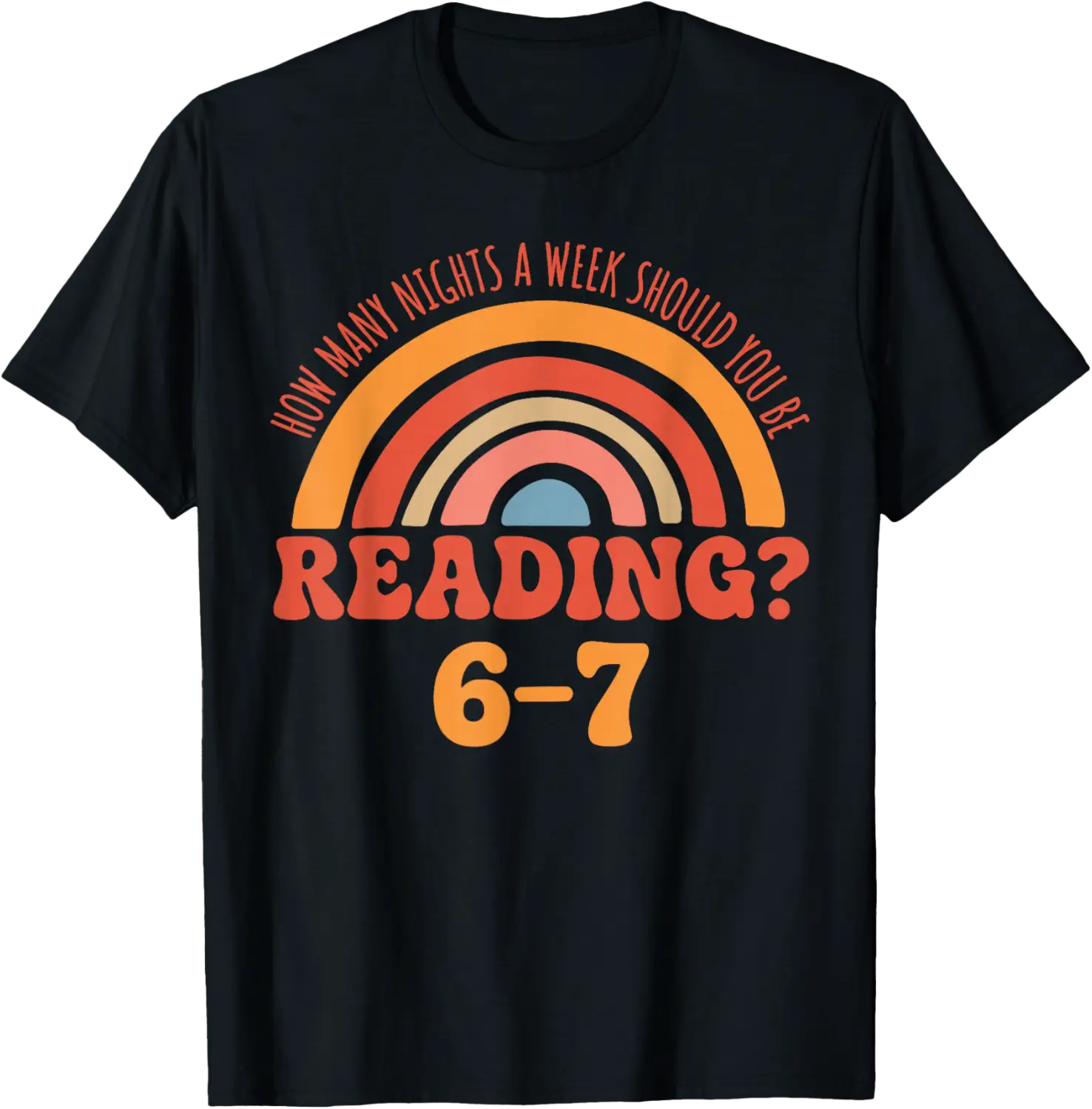 6-7 English Teacher 67 Reading T-Shirt - Walmart.com