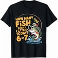 6 7 Fishing Bass Fish Six Seven T-Shirt - Walmart.com