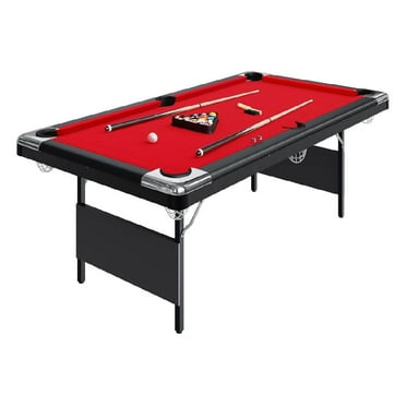 SEGMART 5.5ft Portable Pool Table Set for Kids, Teens, Adults, Foldable ...