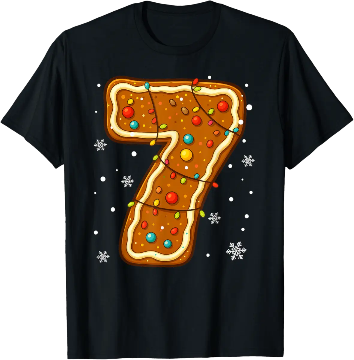 6 7 Gingerbread Couple Boy Girl Teen T-Shirt - Walmart.com