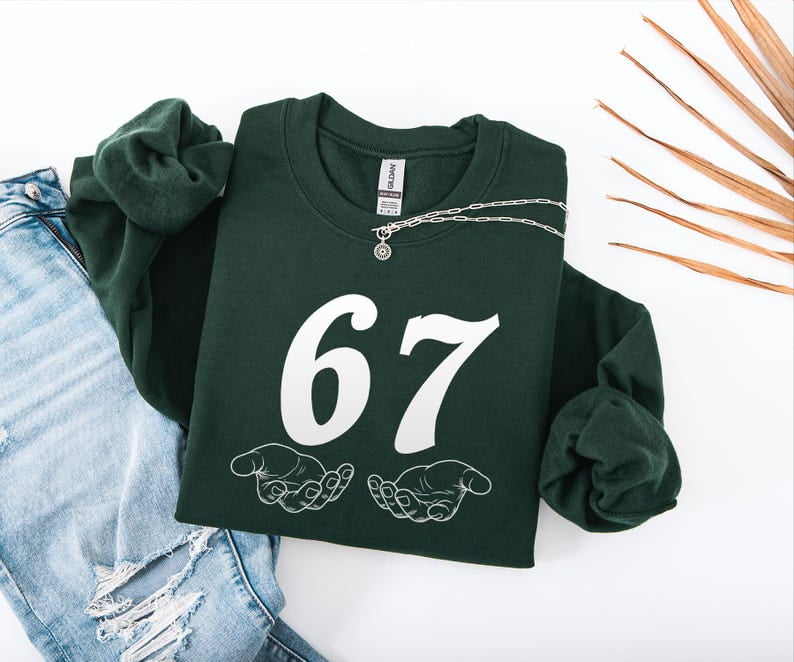 6 7 Halloween Funny sweatshirt, gift Teacher T-shirt, six seven trend ...