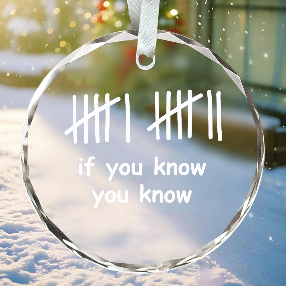 6 7 If You Know You Know Tally Marks Six Seven Ornament Home Decoration ...