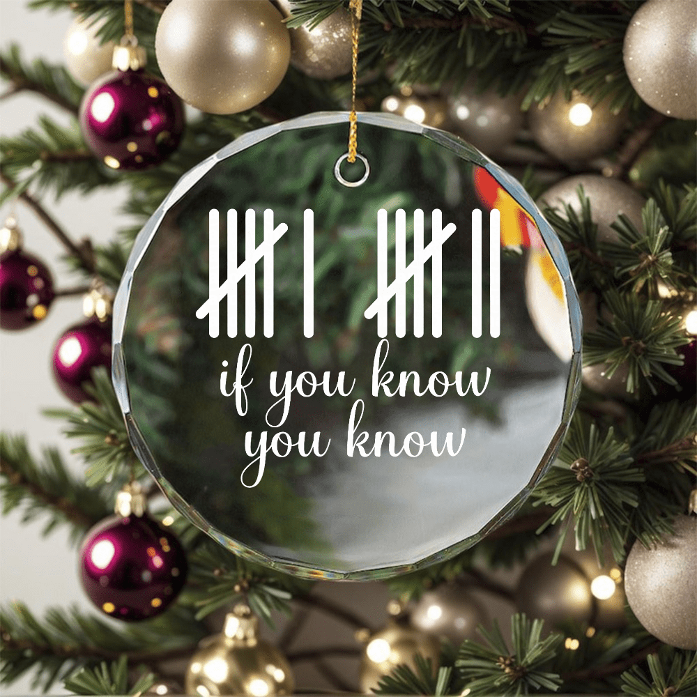 6 7 If You Know You Know Tally Marks Six Seven Ornament Home Decoration ...