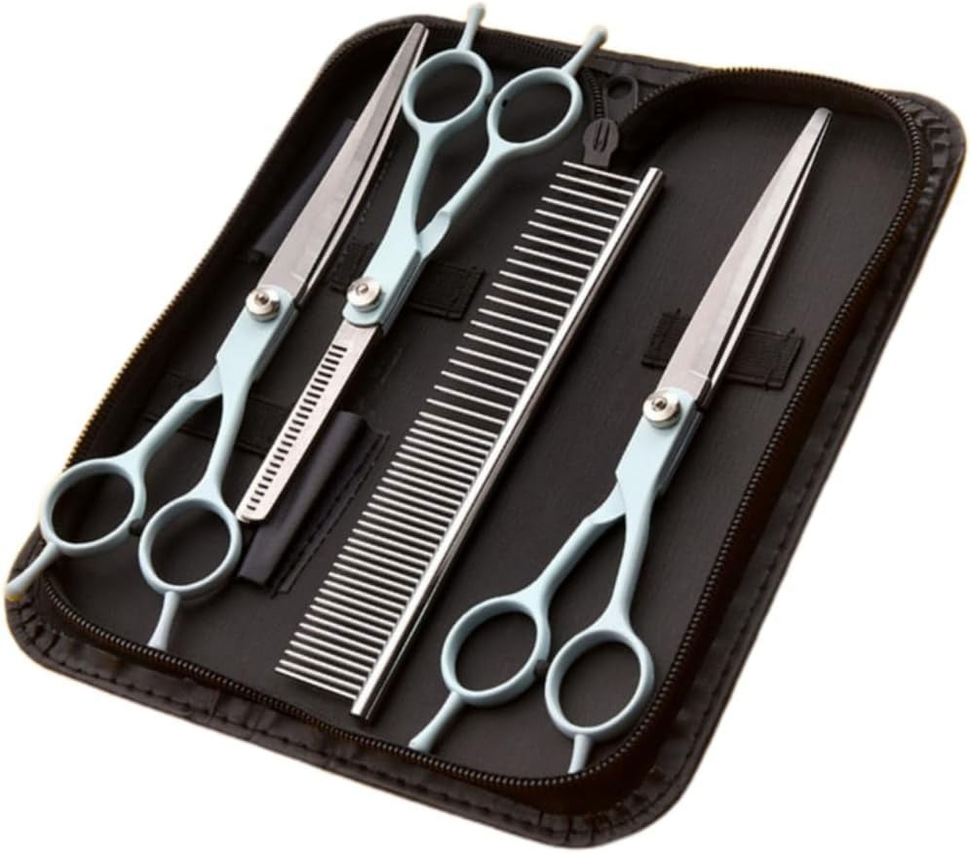 [6.7 Inch] Professional Dog Grooming Scissors Kit - Sharp Stainless ...