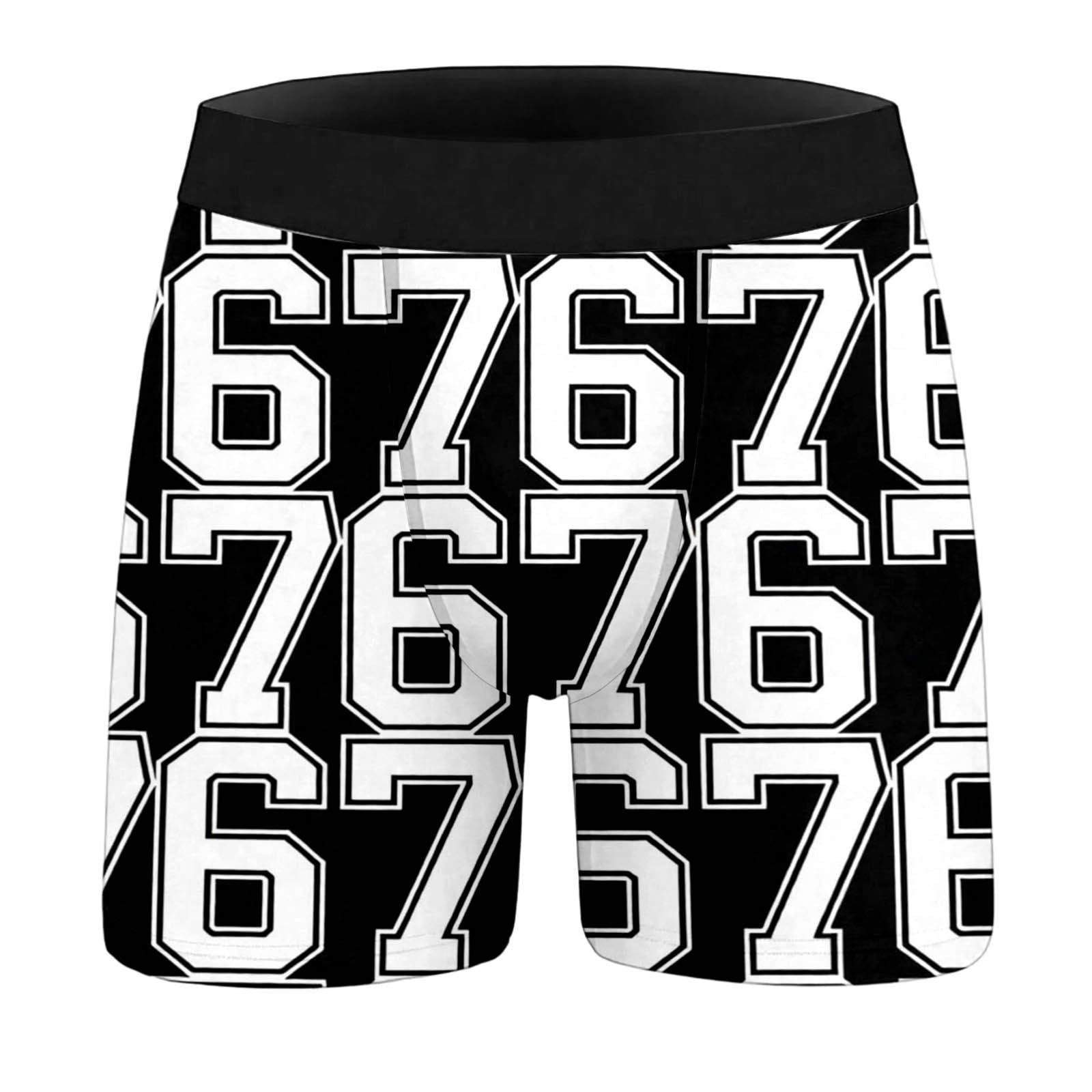 6 7 Meme Boxers Briefs Hip-hop Breathable Comfortable Valentines Briefs ...