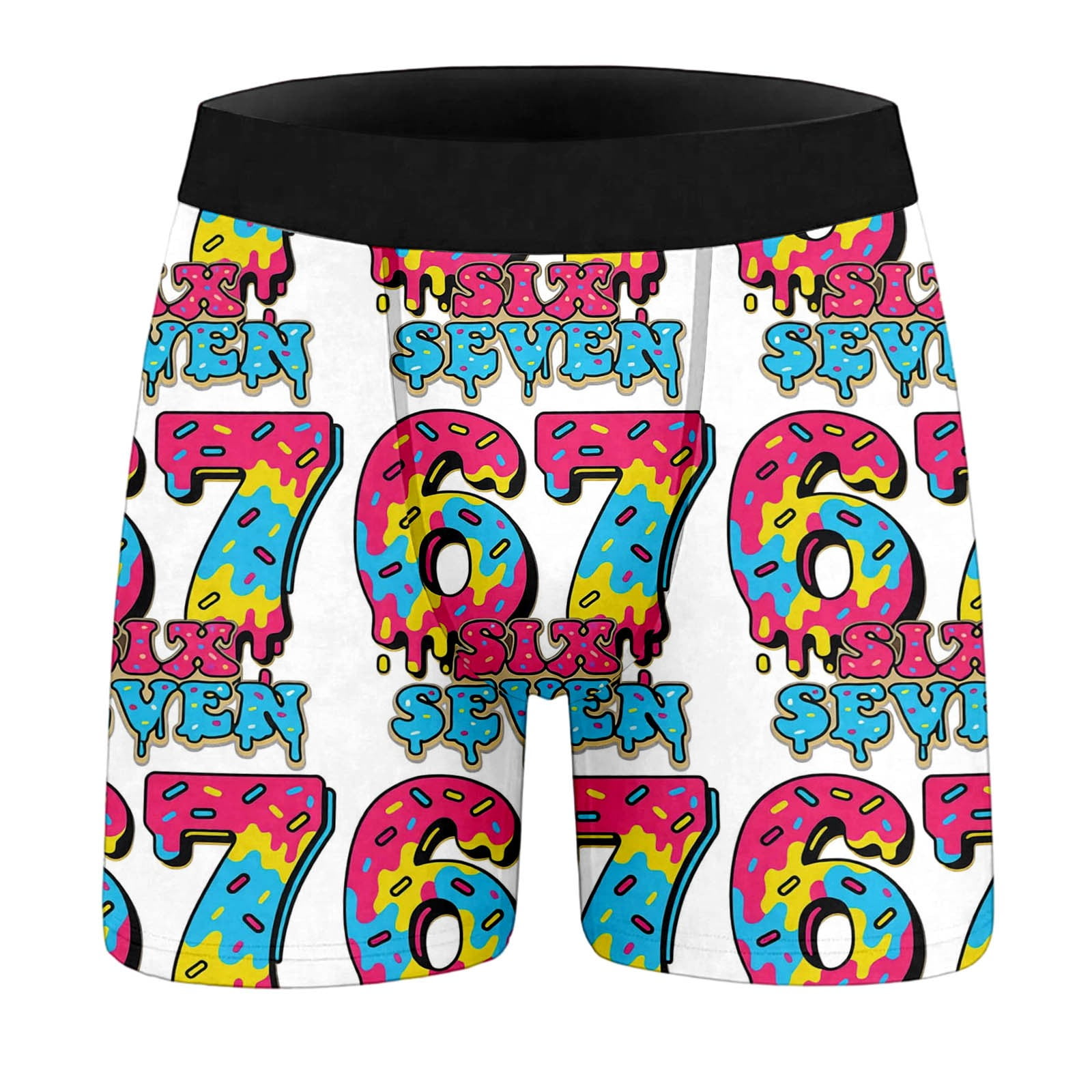 6 7 Meme Boxers Briefs Underwear Hip-hop Breathable Valentines Rap ...