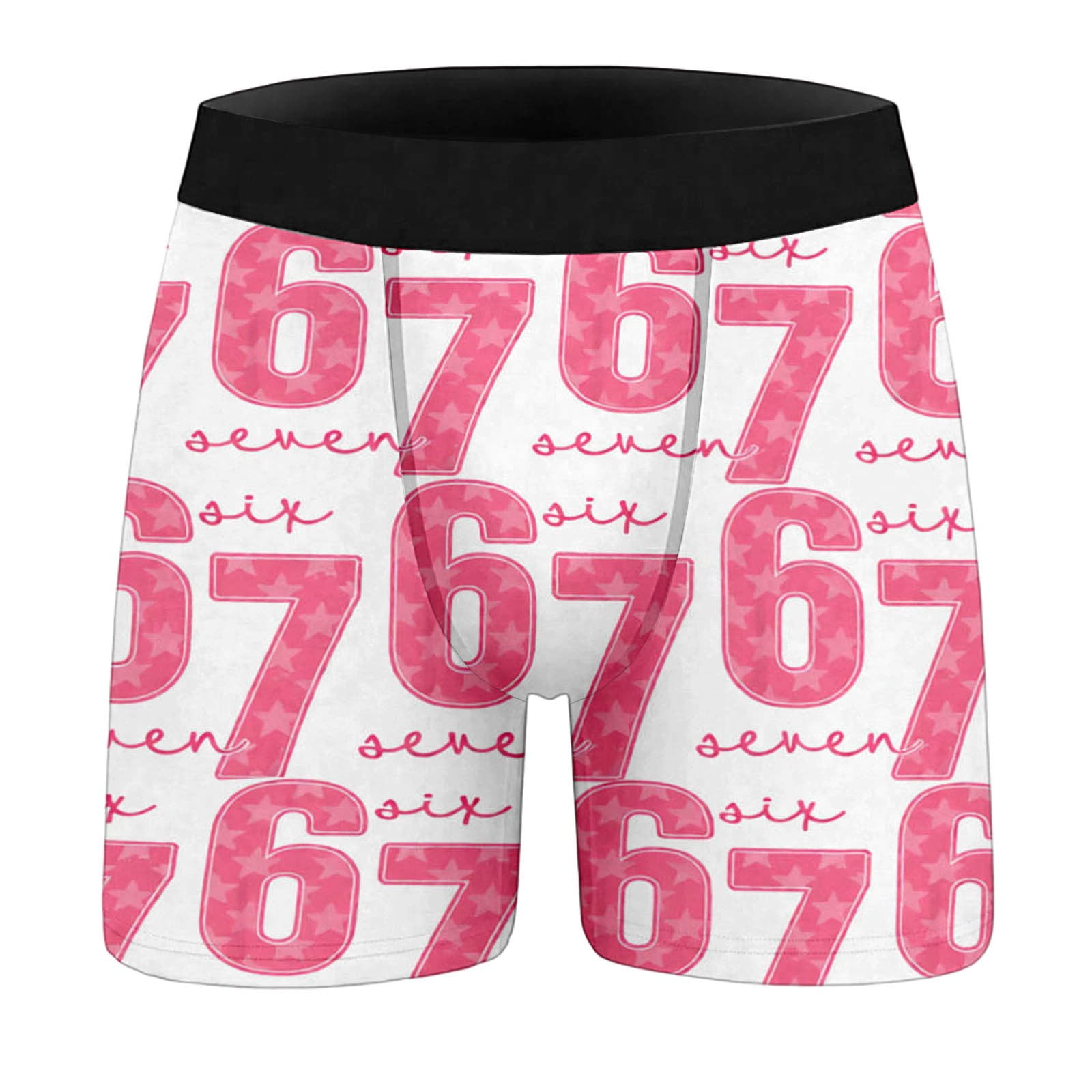 6 7 Meme Boxers Print Underwear Hip-hop Breathable Soft Valentines ...