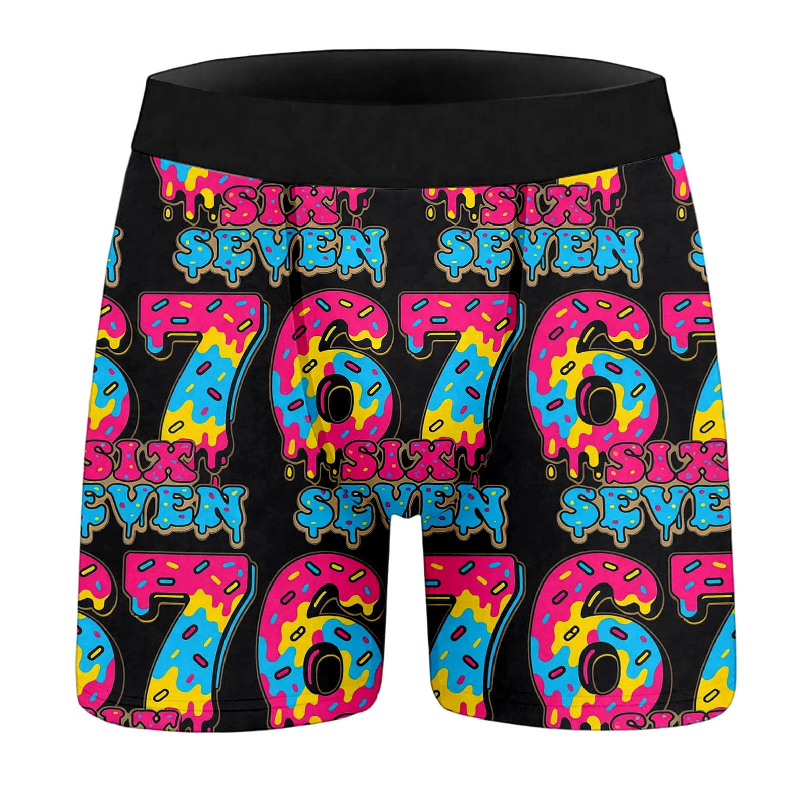 6 7 Meme Boxers Underwear Hip-Hop Breathable Comfortable Valentine's ...