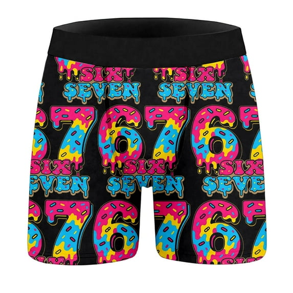 6 7 Meme Boxers Underwear Hip-Hop Breathable Comfortable Valentine's ...