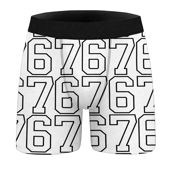 6 7 Meme Boxers Underwear Rap Hip-hop Valentines Comfortable Briefs ...