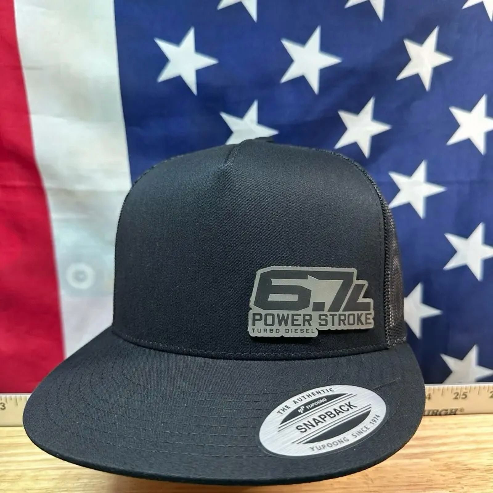 6.7 Power Stroke Turbo Diesel Snapback Hat, Modern Trucker Cap with ...