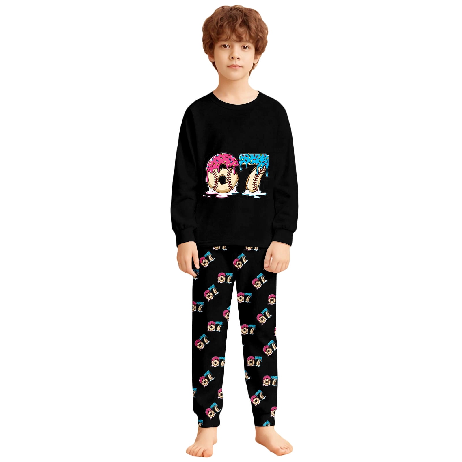 6 7 Shirt And Pants Set Ice Cream Drip Print 6 7 Tshirt 2Pcs Clothes ...
