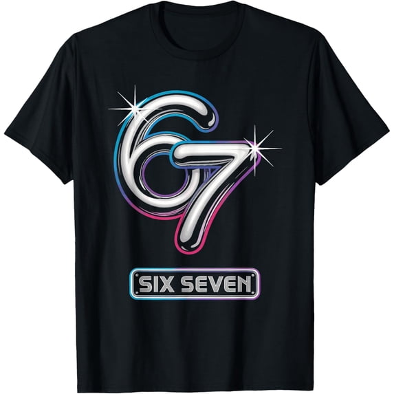 6 7 Six Seven Outfit Gen Alpha Funny Design 67 T-Shirt Unisex S-5XL Hot ...