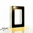 6.7" Solar Powered House Numbers for Outside, DIBMS 300LM Large Modern ...