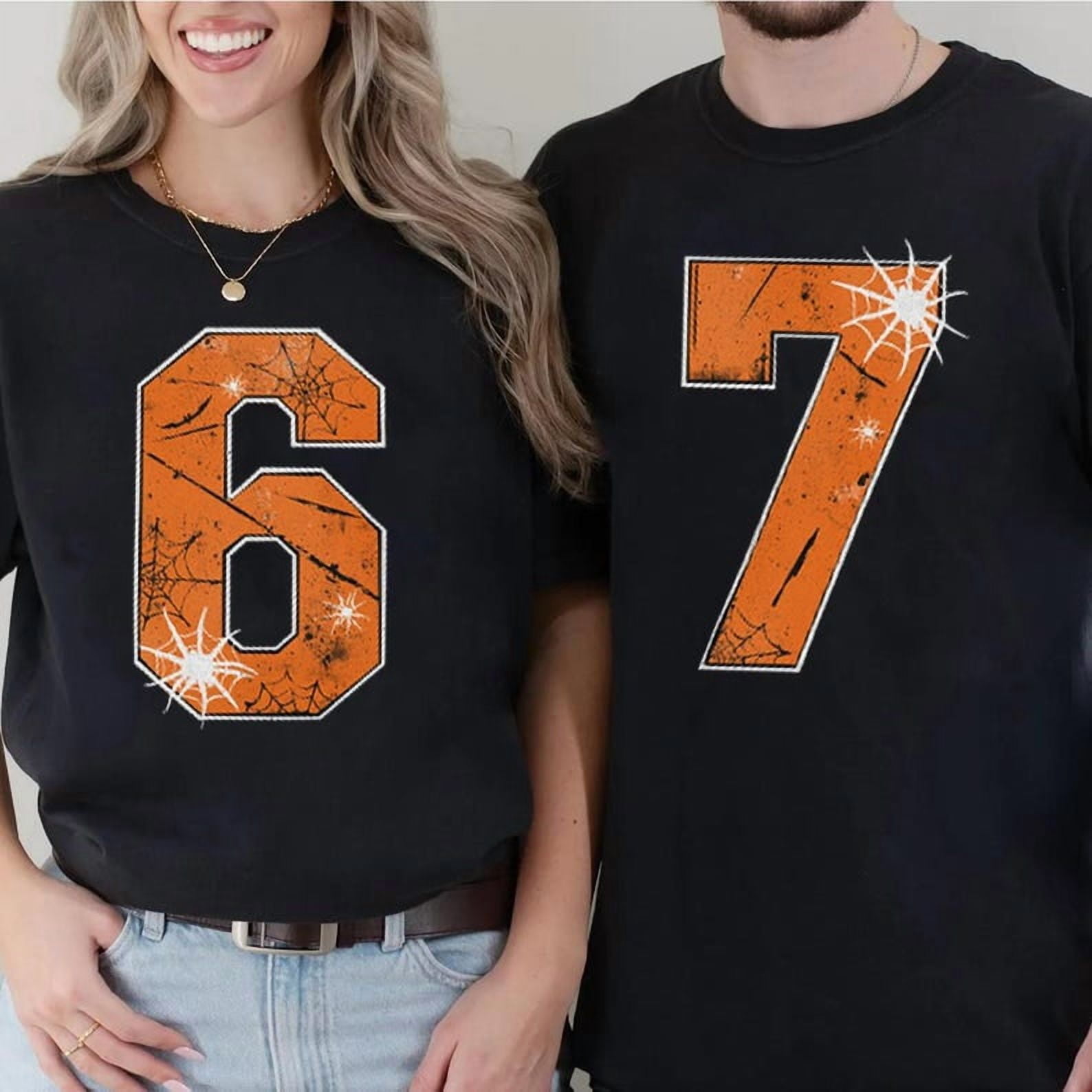 6 7 T-Shirts, Funny Halloween Costume for Kids or Parents, Great for ...