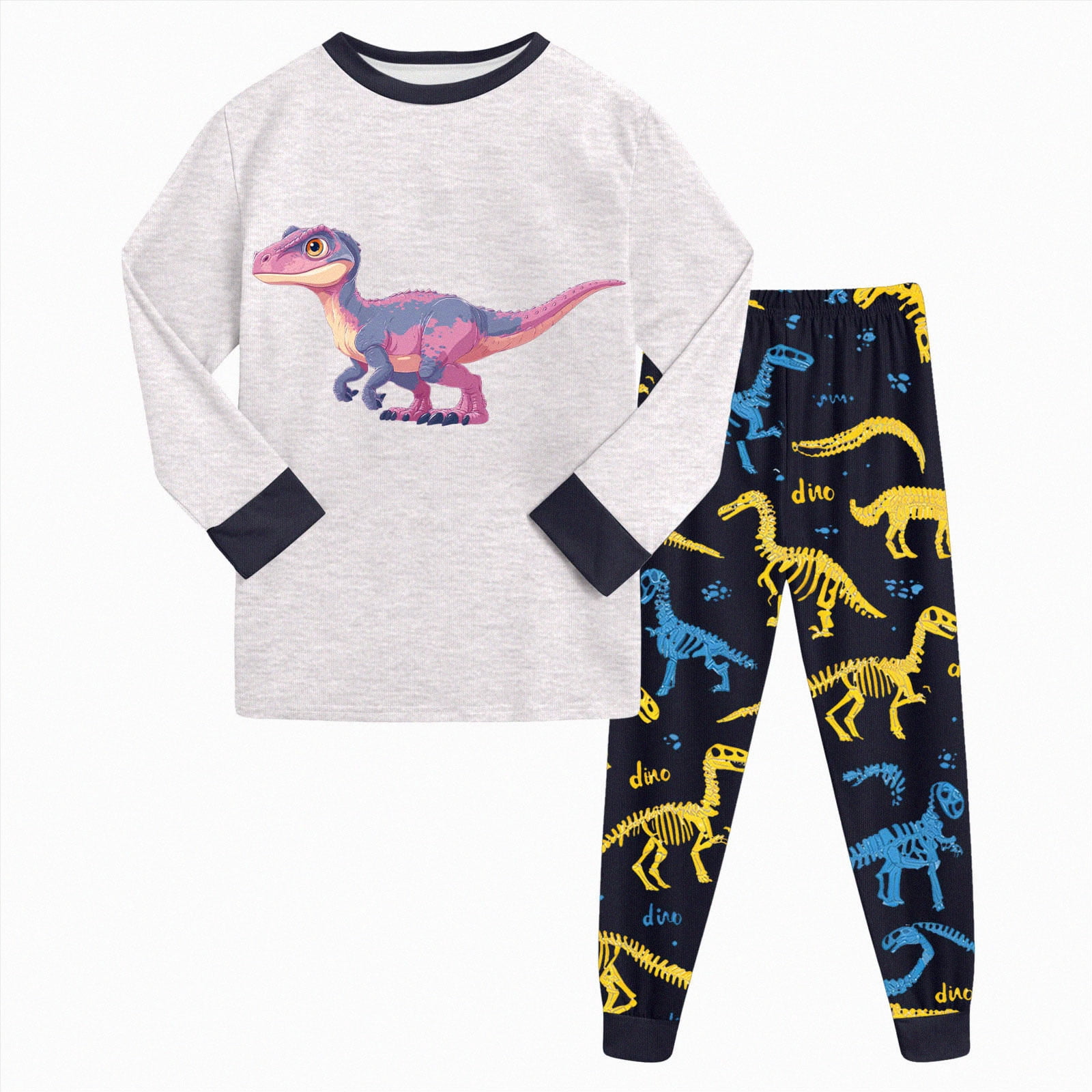 6-7 Years Toddler Baby Boy Fall Winter Clothes Long Sleeve Letter Print ...