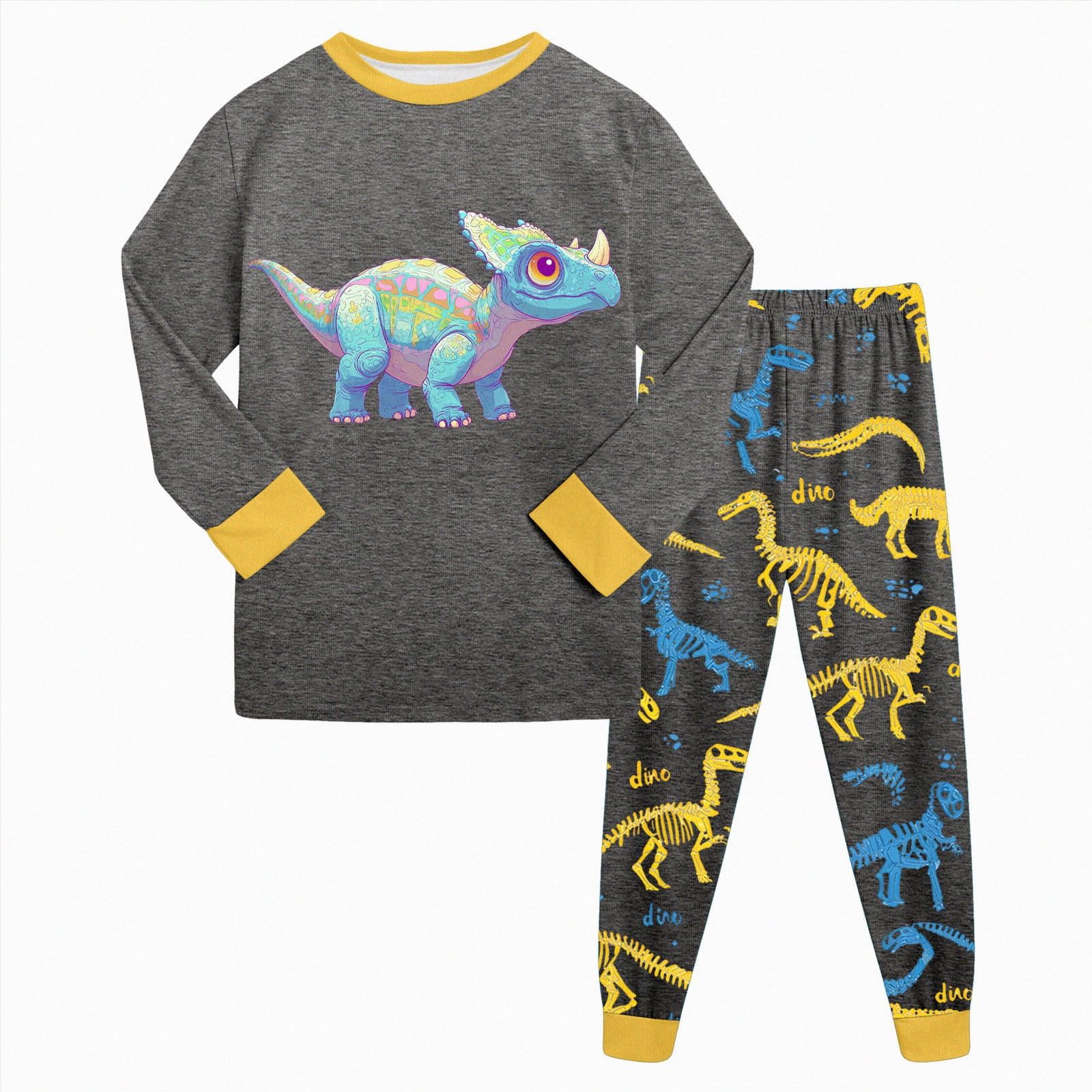 6-7 Years Toddler Baby Boy Outfits Fall Winter Clothes Long Sleeve ...