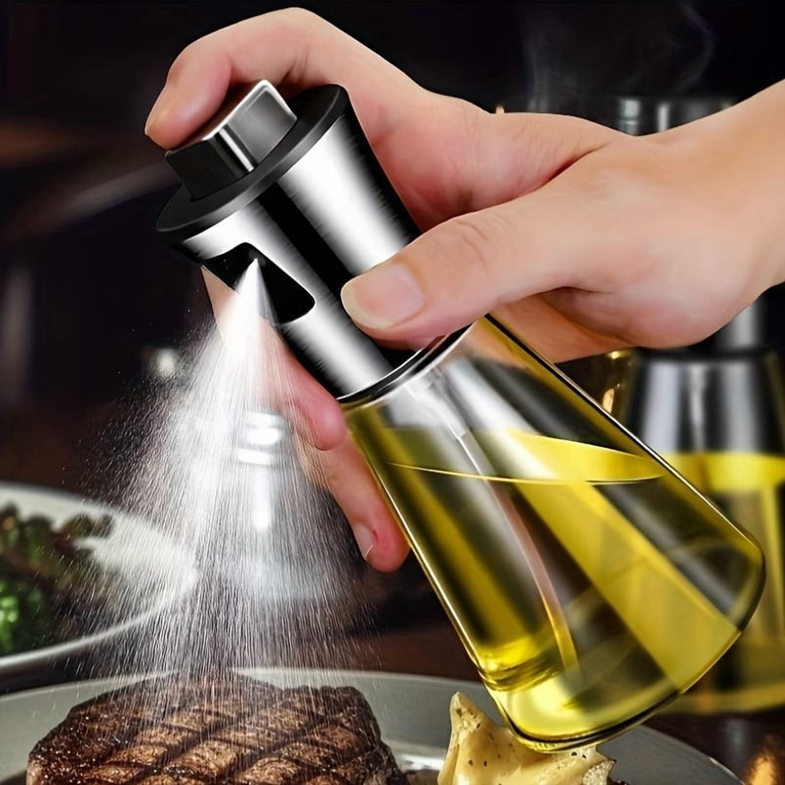 6.76oz Glass Oil Spray Bottle - Versatile Cooking Oil Sprayer for Air ...